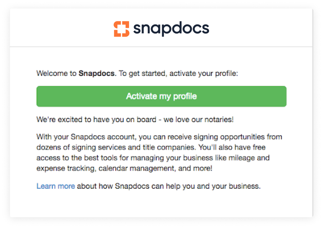How to create a notary signing agent account on Snapdocs