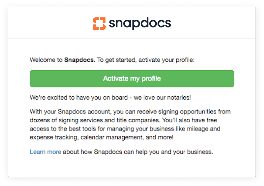 How to create a notary signing agent account on Snapdocs