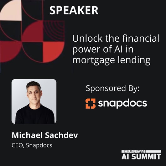 AI in Mortgage Technology — Snapdocs