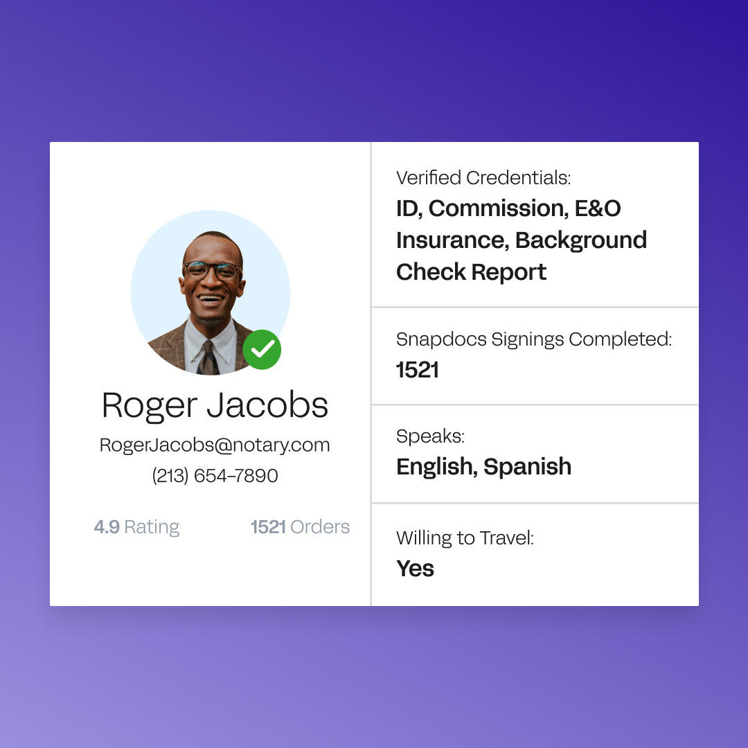 Notaries — Snapdocs