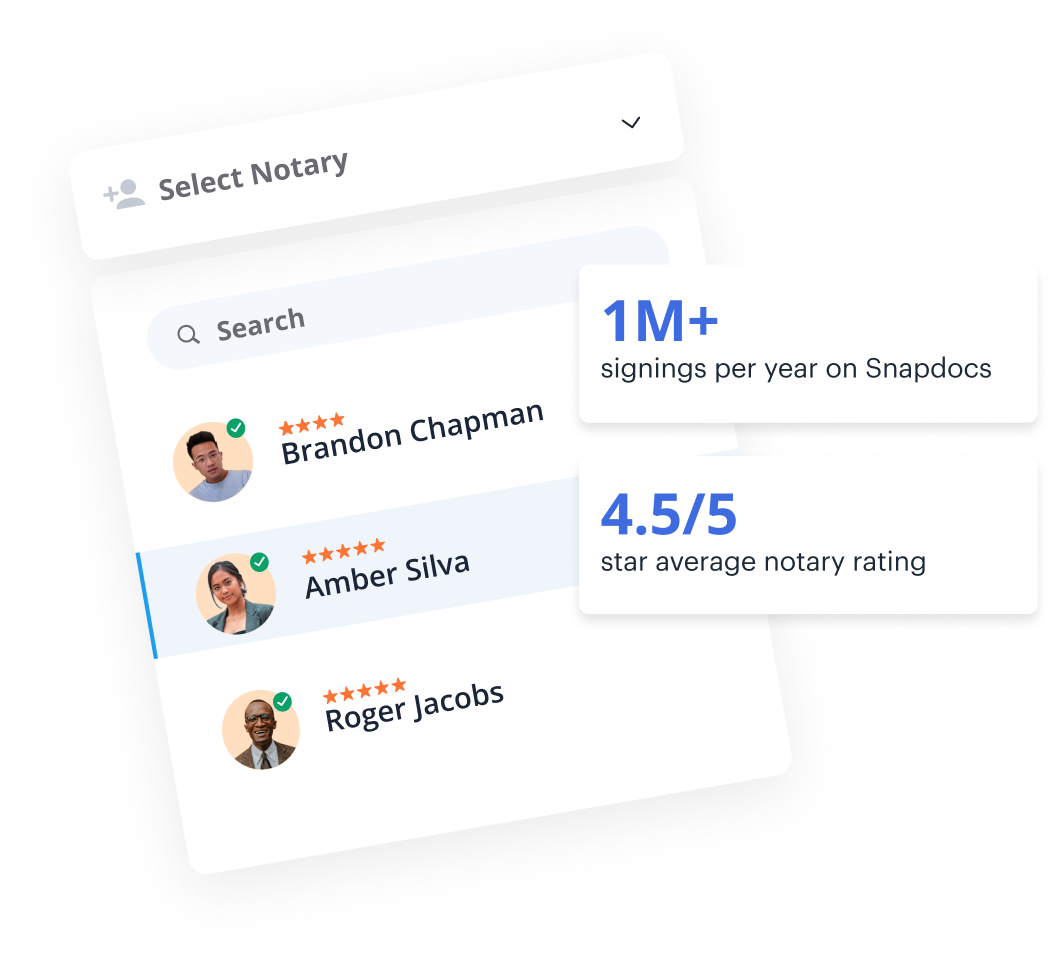 Mobile Notary Scheduling Platform for Signing Services — Snapdocs