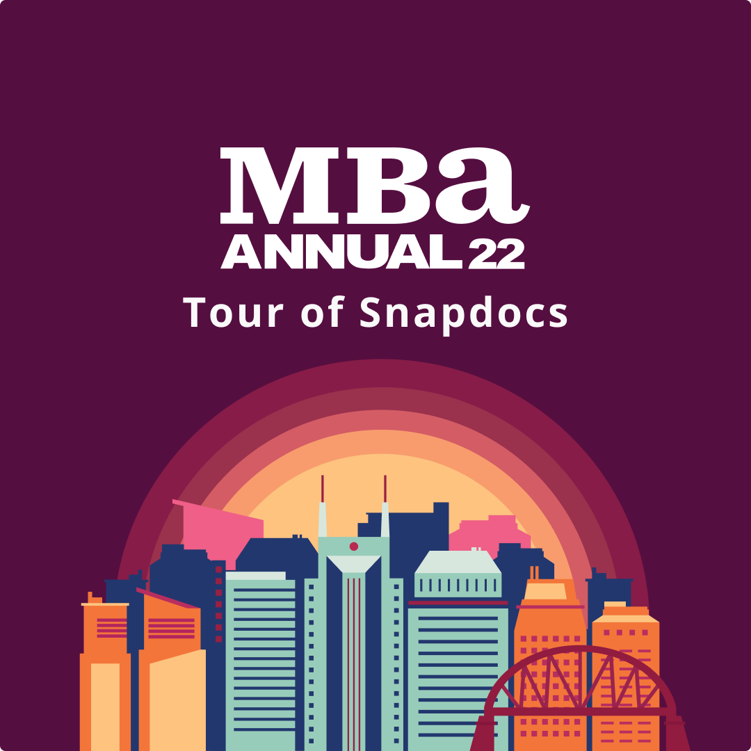 MBA Annual - Tour of Snapdocs