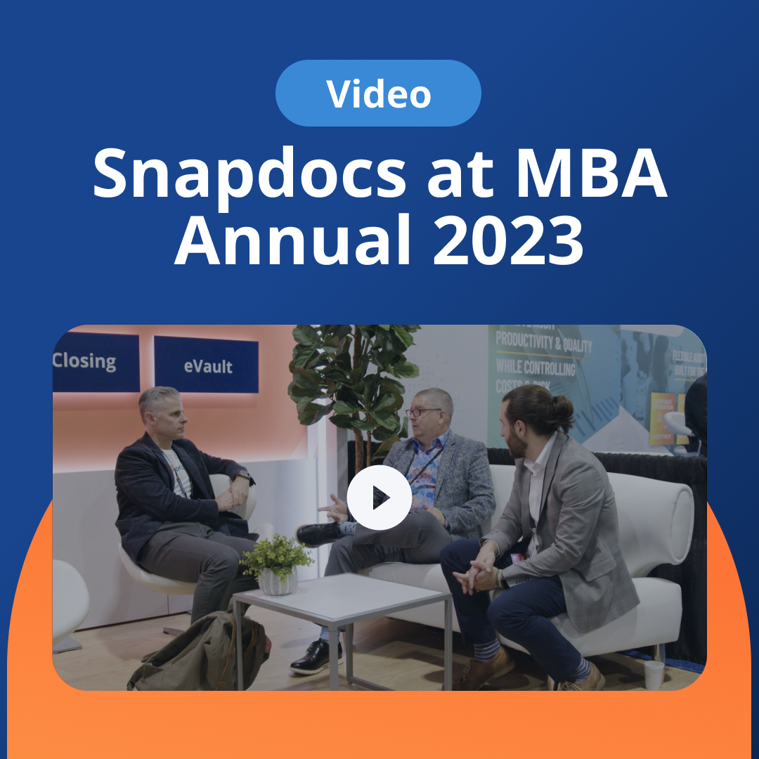 Snapdocs at MBA Annual 2023