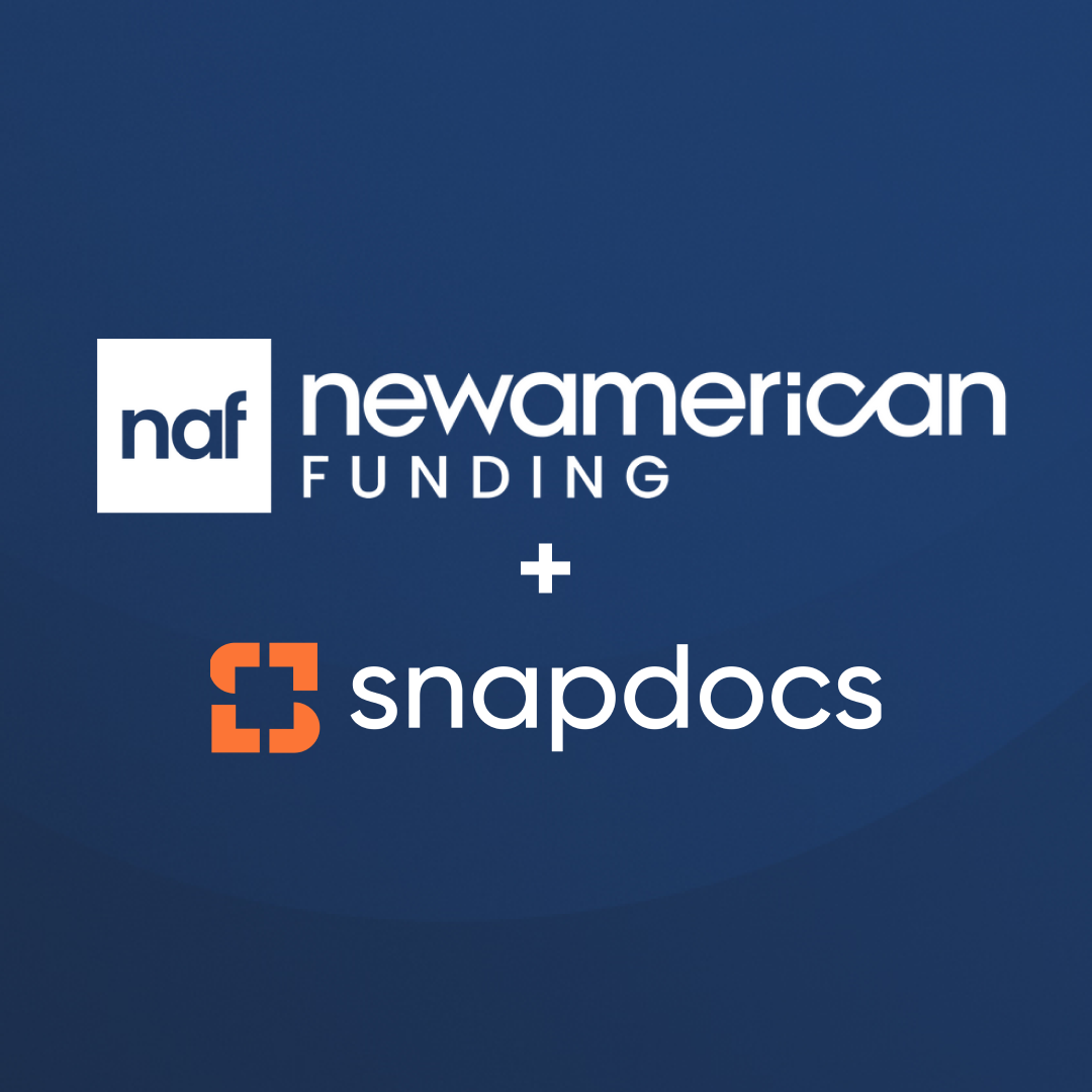 New American Funding Selects Snapdocs as Digital Closings Provider