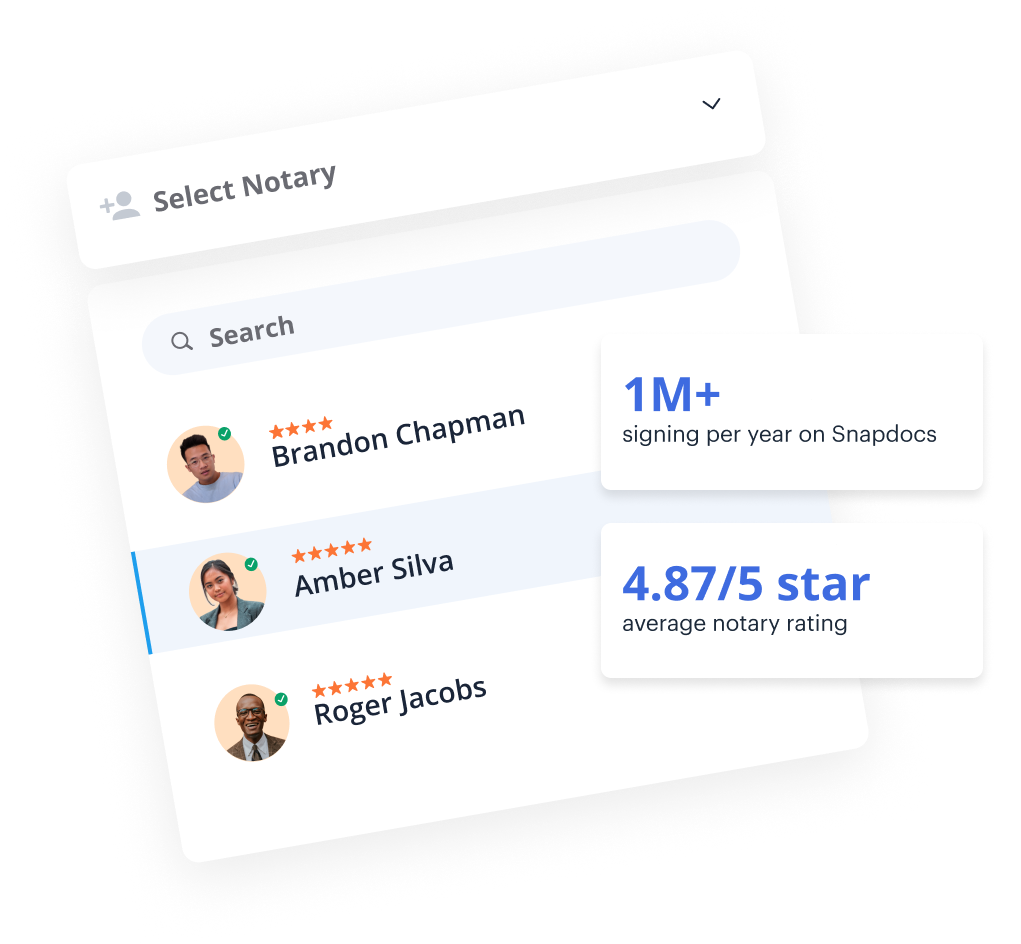 Mobile Notary Scheduling Platform for Signing Services — Snapdocs