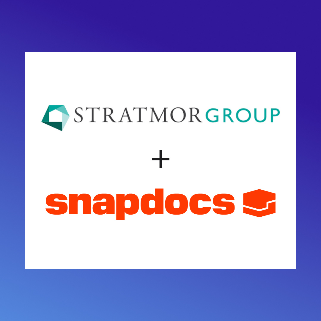 Press Release: Snapdocs and STRATMOR Group Collaborate to Advance ...